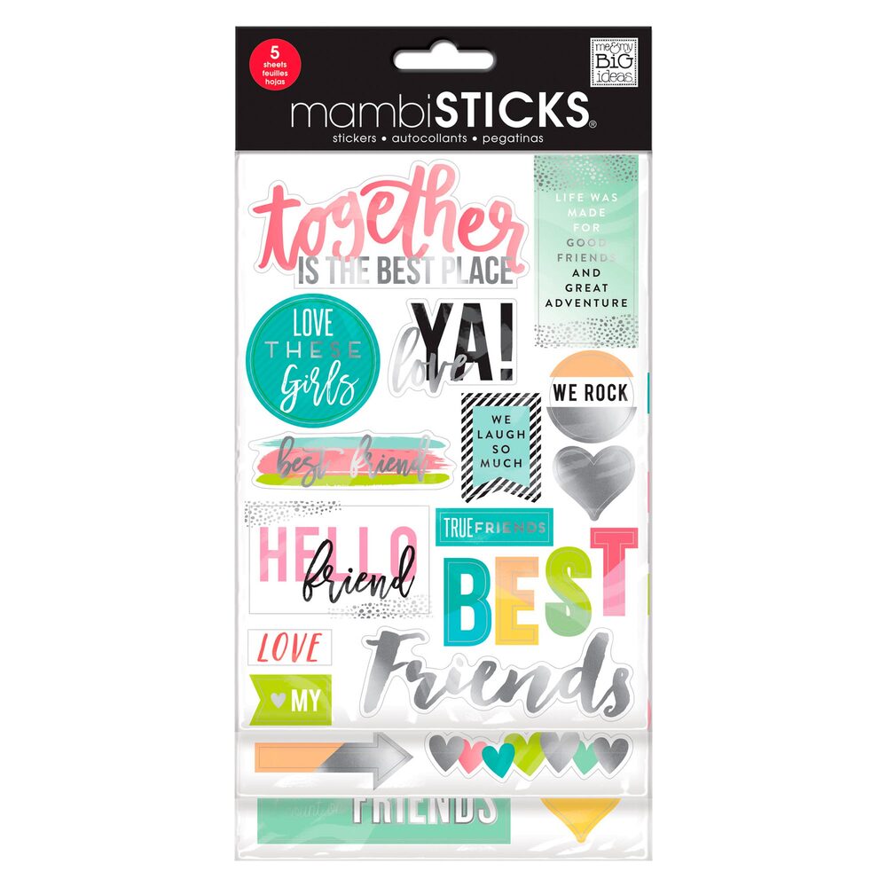 HP STICKERS GOOD DAY 5P - silver – Dgnottas